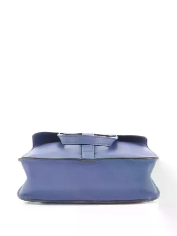Hermès Halzan Bag Swift 22 Shoulder Bag - Blue
