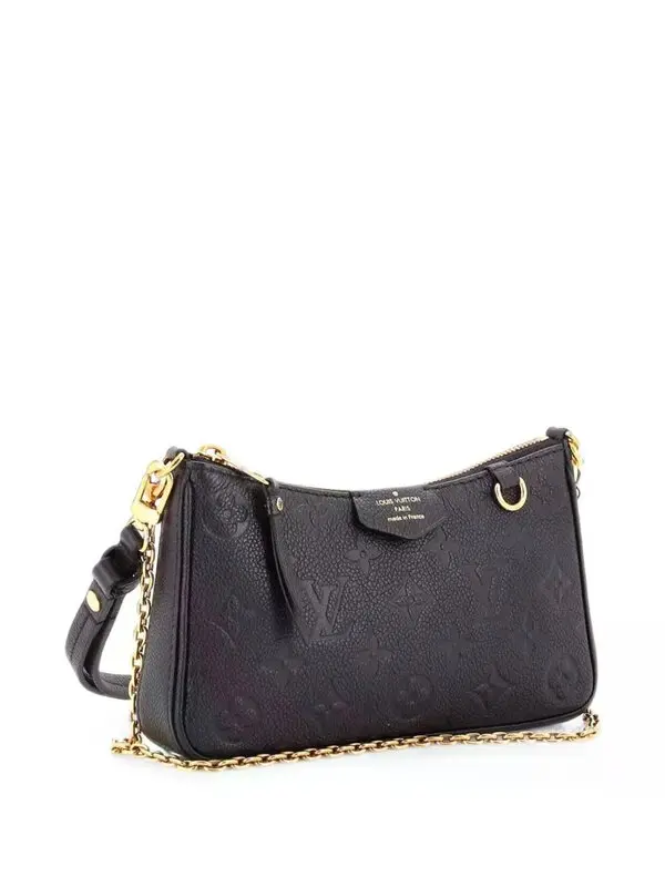 LOUIS VUITTON Easy Pouch On Strap Monogram Empreinte Leather Shoulder Bag