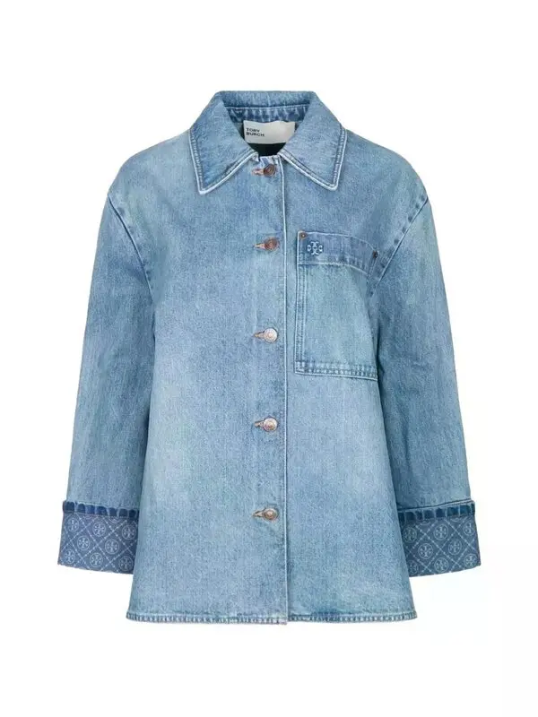 Tory Burch Denim Barn Jacket