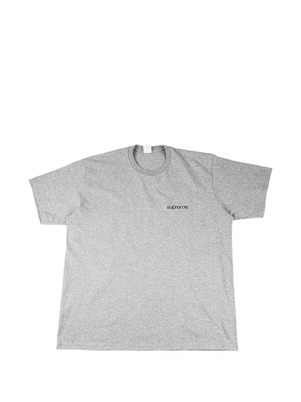 Supreme Nyc Logo-print T-shirt - Grey