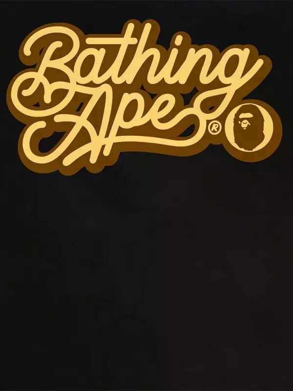 A BATHING APE Script Logo-print T-shirt