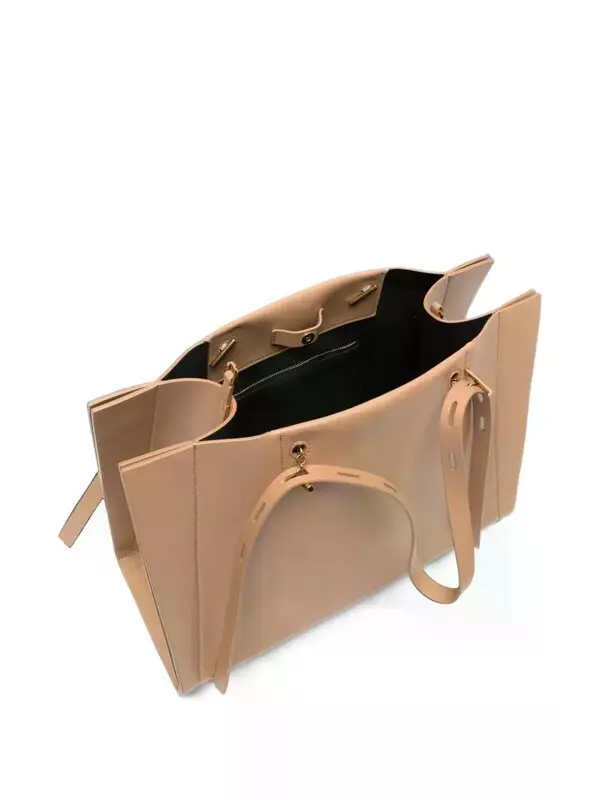 MINOBOSSI Paula Leather Tote Bag