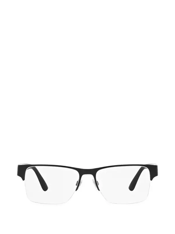 Polo Ralph Lauren Half-rim Rectangle-frame Glasses