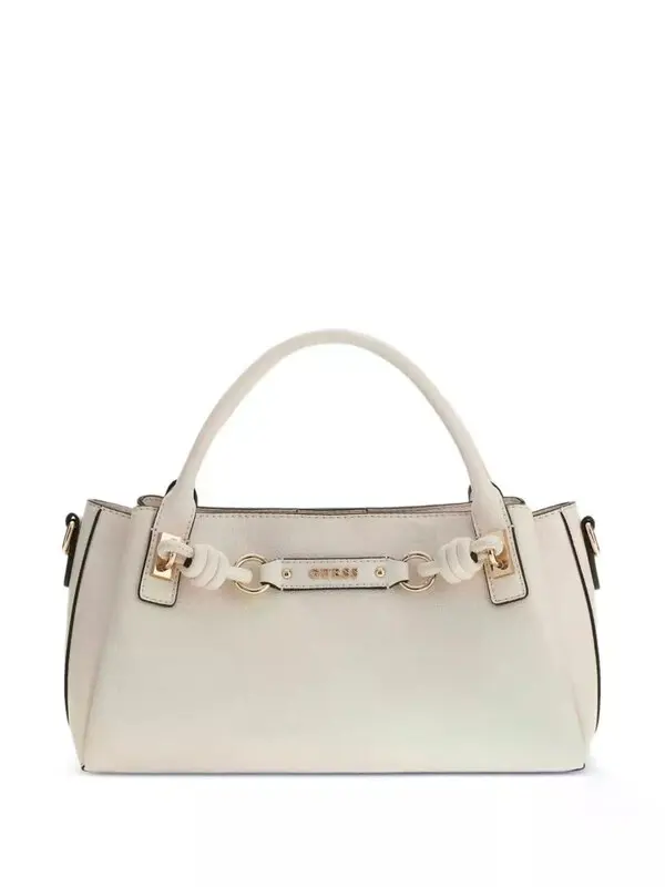 Guess Camelia Chain-link Tote Bag - Neutrals
