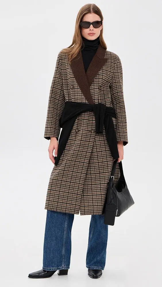 Rag & Bone Vasso Plaid Coat