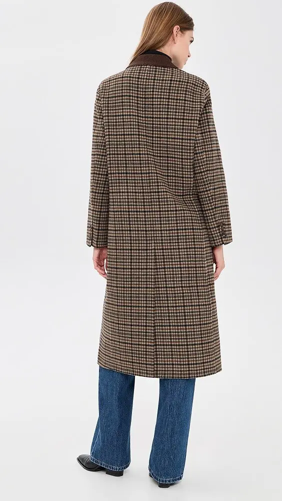 Rag & Bone Vasso Plaid Coat