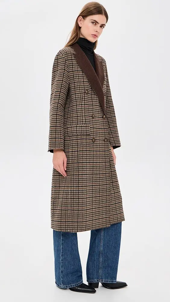 Rag & Bone Vasso Plaid Coat