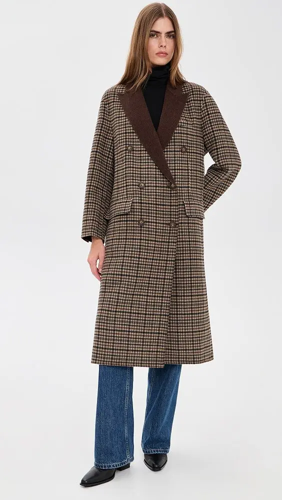 Rag & Bone Vasso Plaid Coat