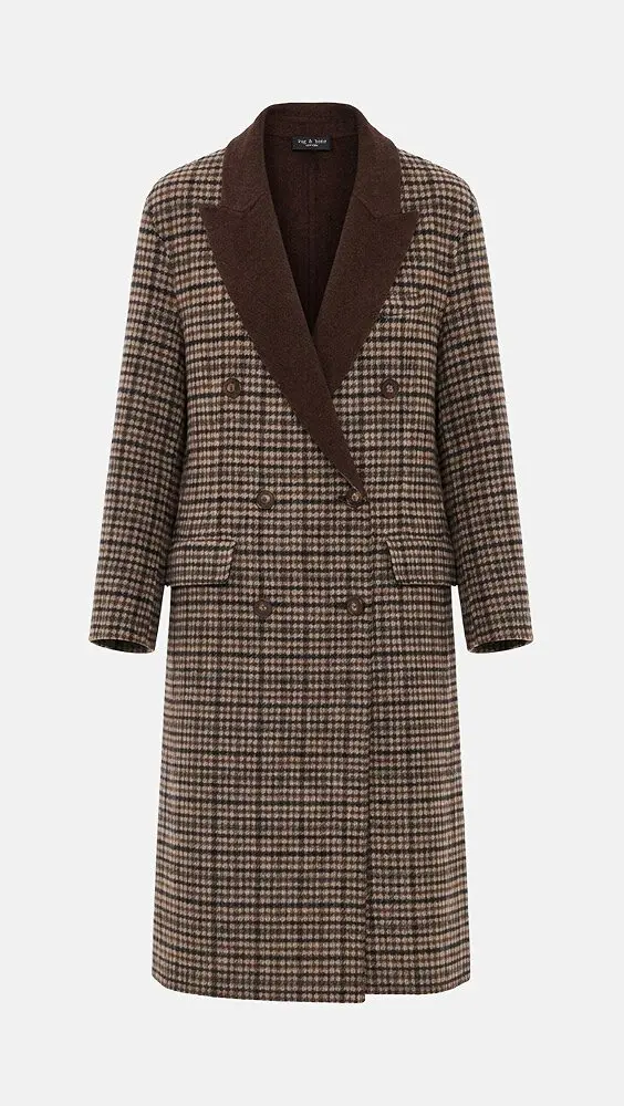 Rag & Bone Vasso Plaid Coat