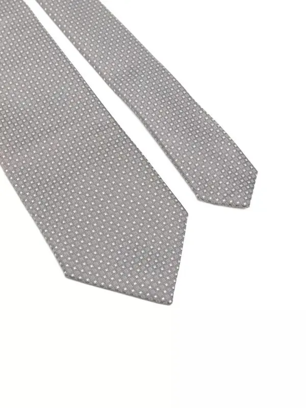 ERRICO FORMICOLA Micro-patterned Silk Tie