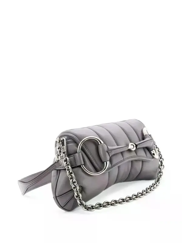 Gucci Horsebit Chain Vertical Quilted Leather Small Shoulder Bag