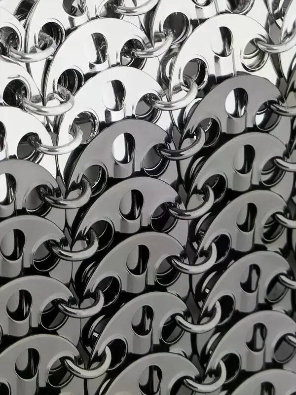 Rabanne 1969 Skyline Nano And Ruthenium Bag - Silver