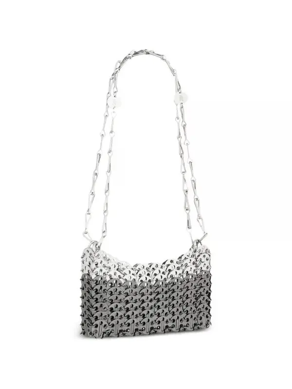 Rabanne 1969 Skyline Nano And Ruthenium Bag - Silver