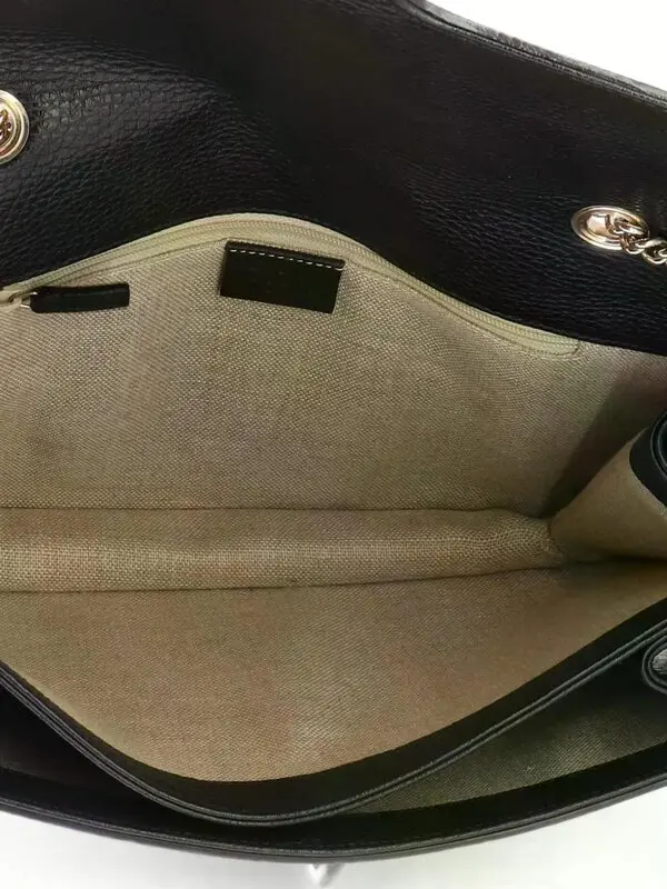 Gucci Interlocking Leather Medium Shoulder Bag