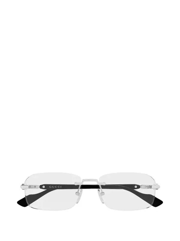 Gucci Rimless Glasses