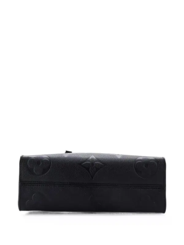 LOUIS VUITTON Onthego Monogram Empreinte Giant East West Tote Bag - Black