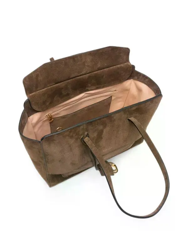 HIDESINS Suede Shoulder Bag