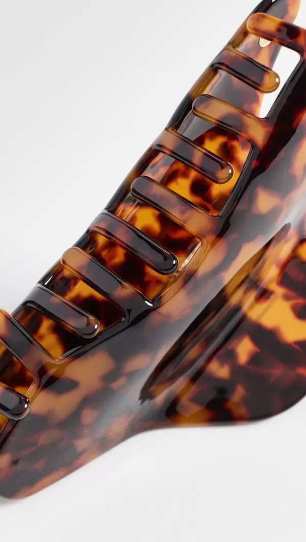 JENNIFER BEHR Amira Jaw Clip - Tortoise