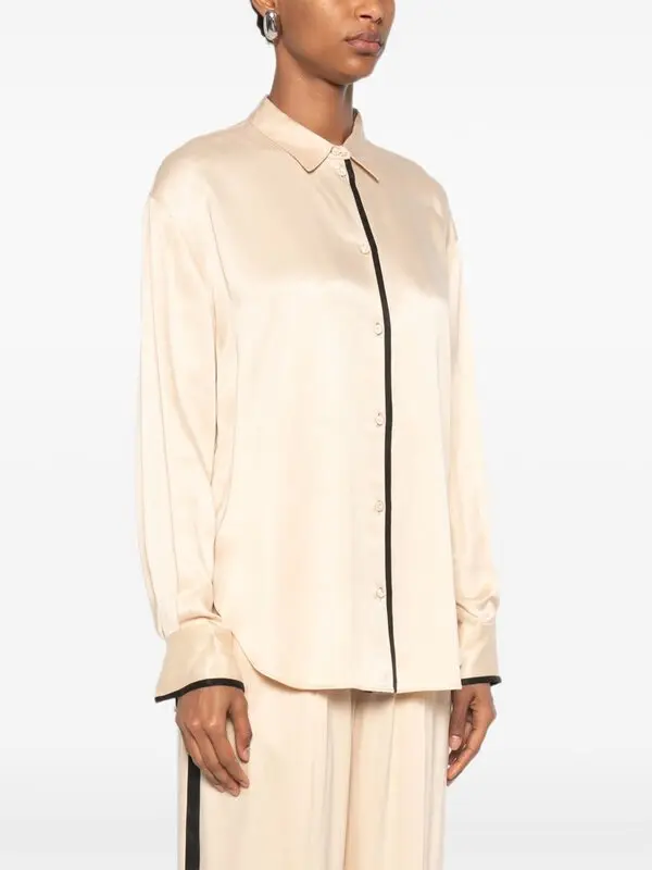 FORTE_FORTE Lining Details Shirt