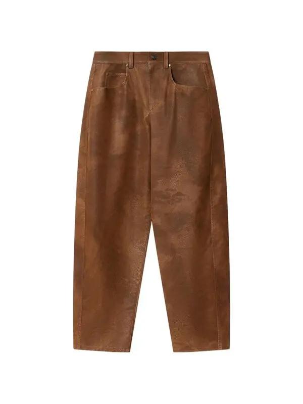 Isabel Marant Étoile Marant Belky Faux Leather Trousers