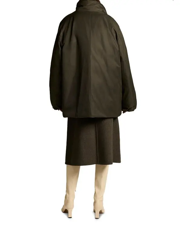 Vince Faux Fur Lined Puffer Coat