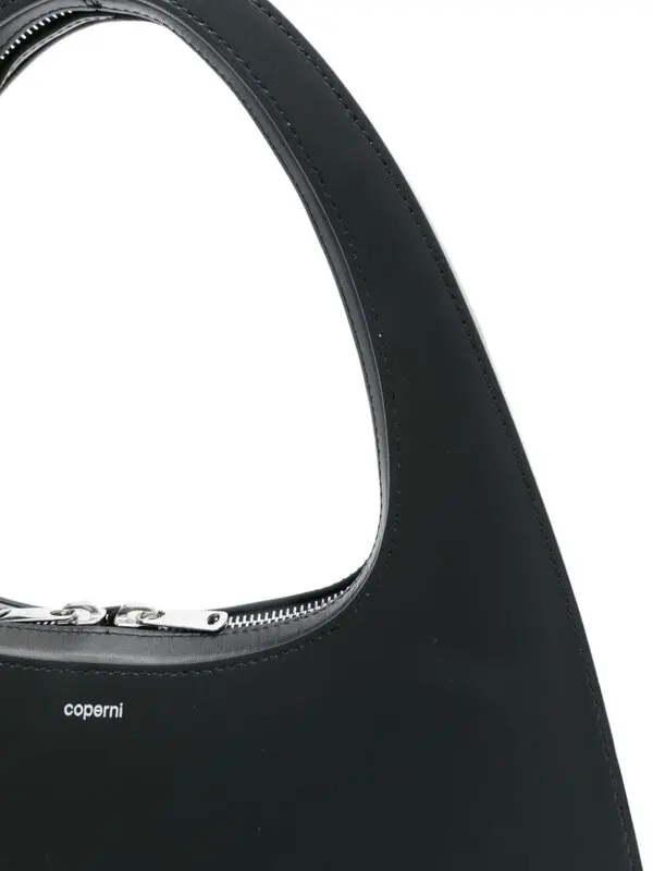Coperni Swipe Baguette Leather Shoulder Bag