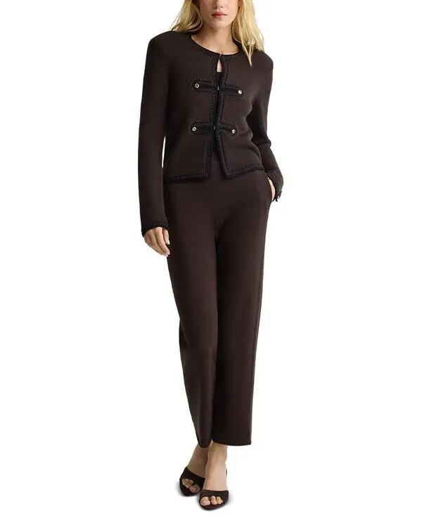 St. John Wool Blend Knit Jacket