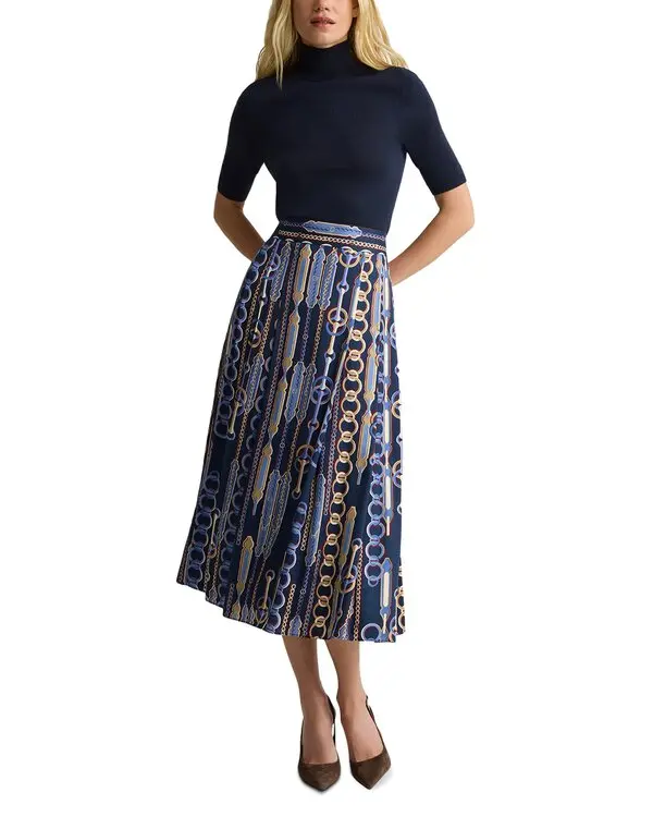 St. John A Line Midi Skirt