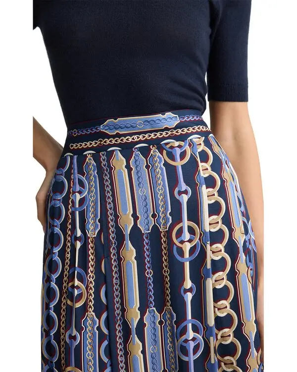 St. John A Line Midi Skirt