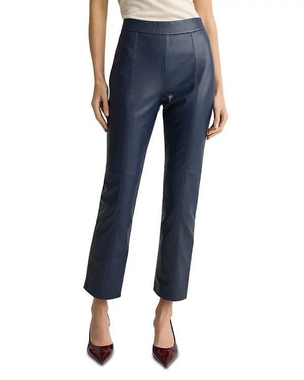 St. John Isabelle Leather Pants