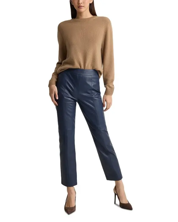 St. John Isabelle Leather Pants