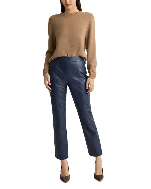 St. John Isabelle Leather Pants