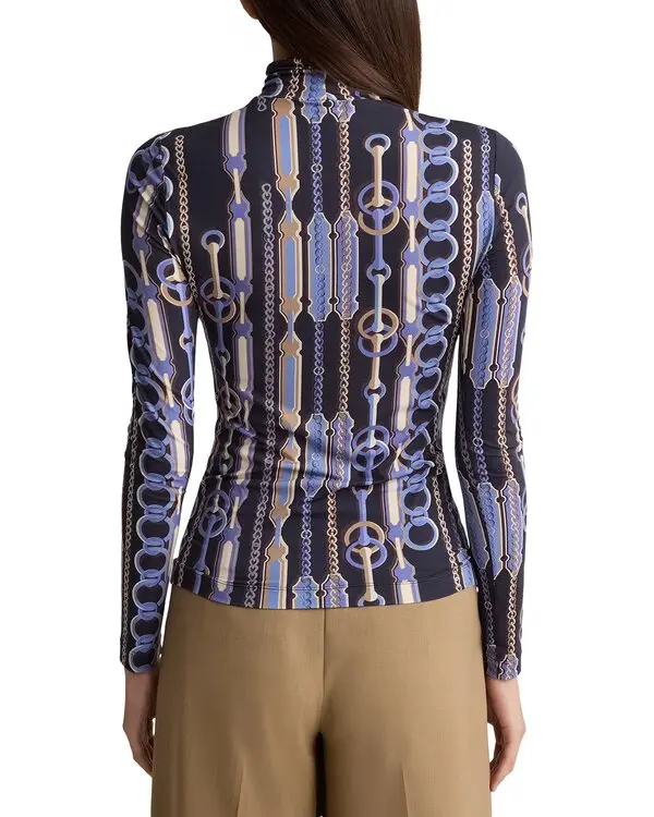 St. John Turtleneck Top