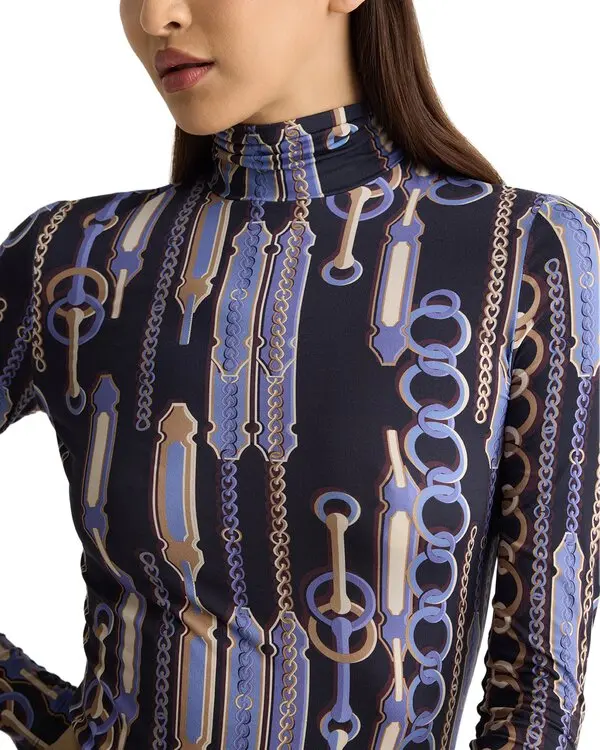 St. John Turtleneck Top
