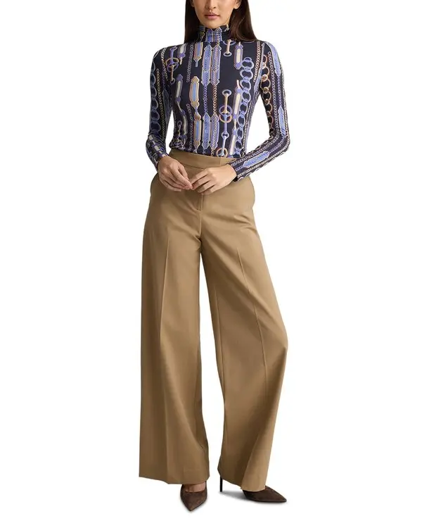 St. John Turtleneck Top