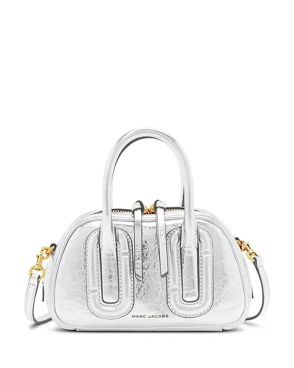Marc Jacobs The Micro Bauletto Leather Satchel