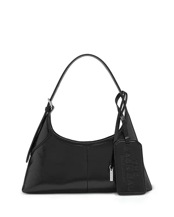 Marc Jacobs The Small Belted Sac Leather Shoulder Bag - Black