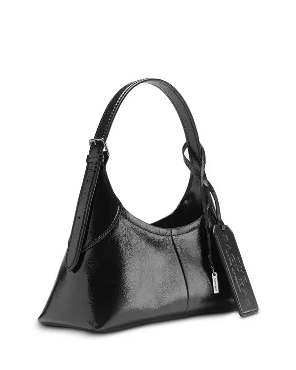 Marc Jacobs The Small Belted Sac Leather Shoulder Bag - Black