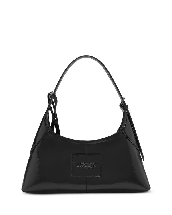 Marc Jacobs The Small Belted Sac Leather Shoulder Bag - Black