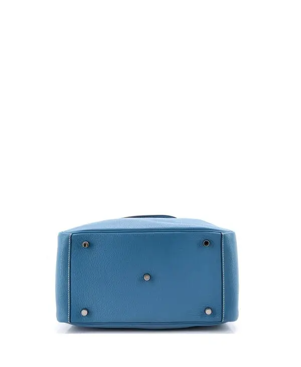Hermès 30 Lindy Bag Clemence - Blue