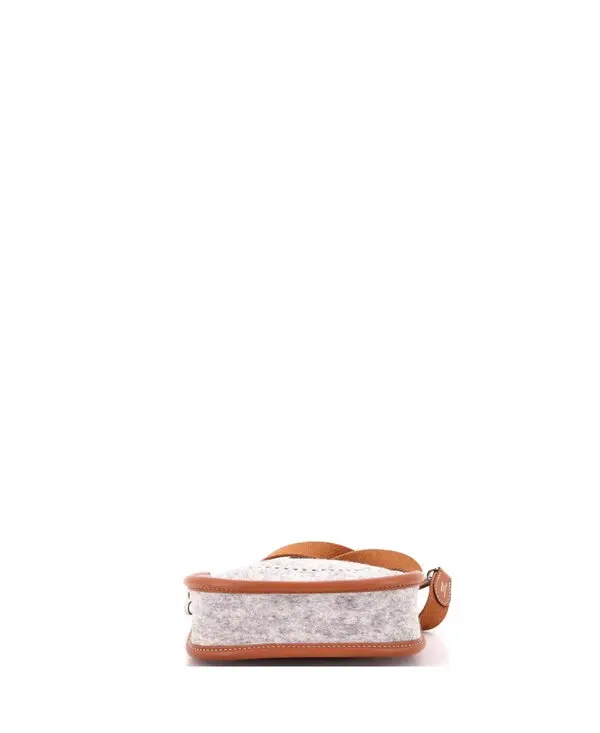 Hermès Tpm Evelyne Bag Gen Iii Felt - Gray
