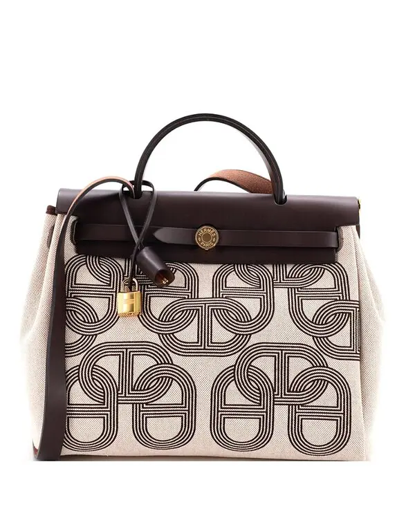 Hermès 31 Herbag Zip Circuit 24 Vache Hunter And Leather - Brown