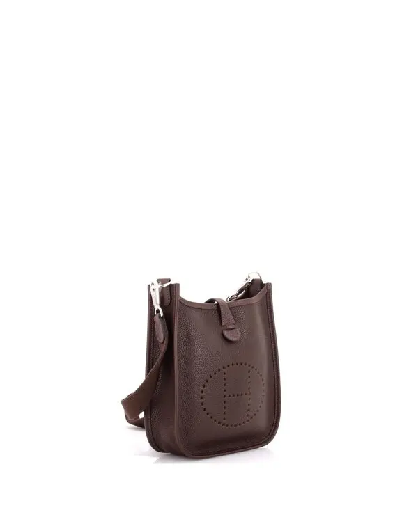 Hermès Tpm Evelyne Bag Gen Iii Barenia Faubourg - Brown