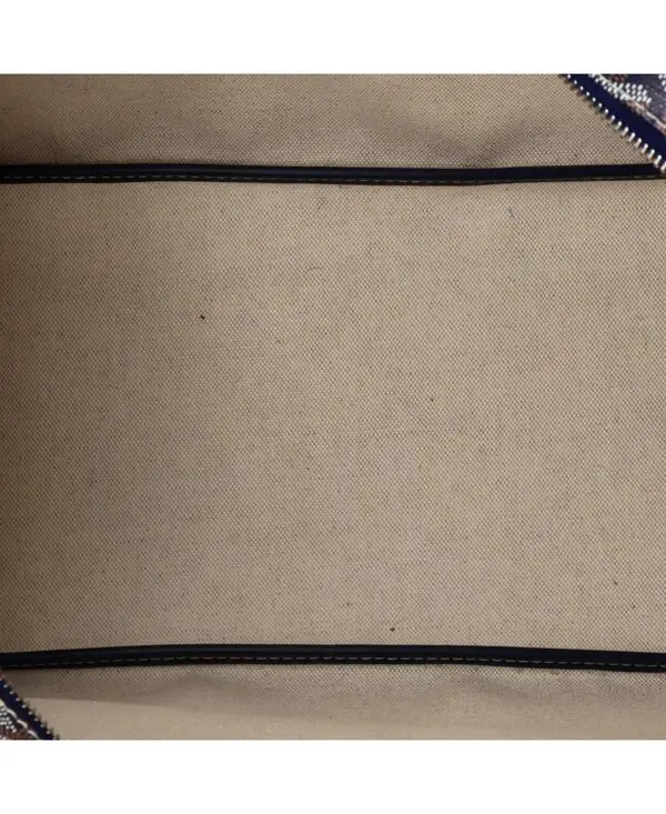 Goyard Mm Artois Tote Coated Canvas - Navy Blue