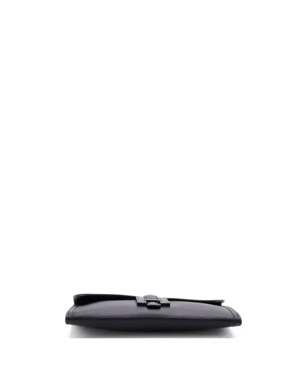 Hermès 29 Jige Elan Clutch Swift - Black
