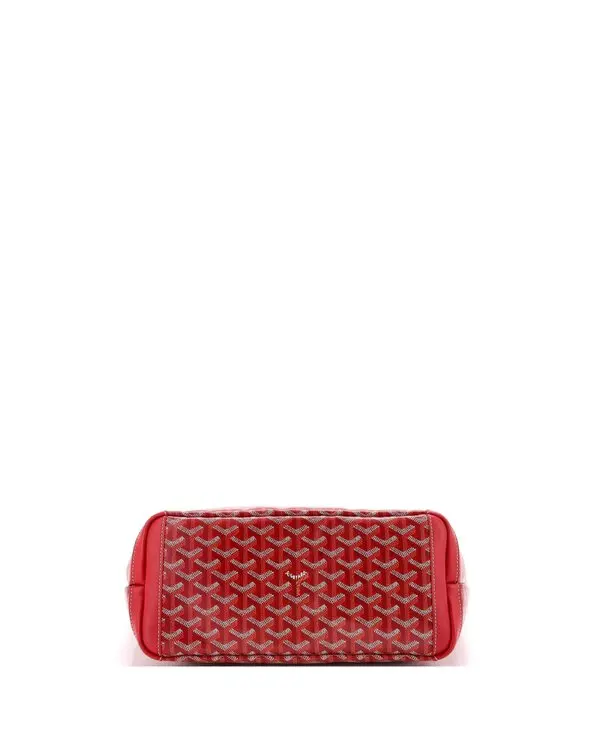 Goyard Pm Artois Tote Coated Canvas - Red