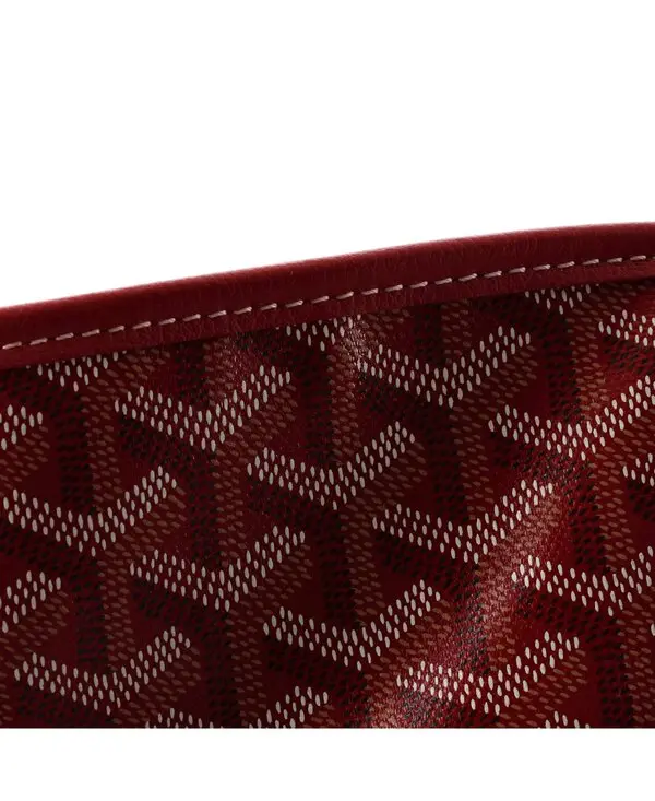 Goyard Pm Artois Tote Coated Canvas - Red