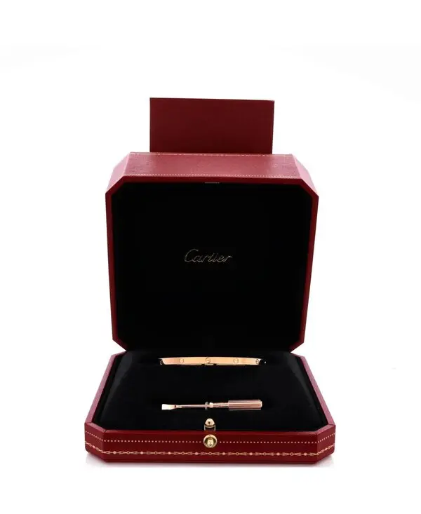 CARTIER Small Love Bracelet 18k Rose Gold