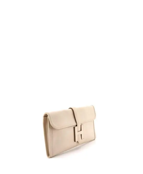 Hermès 29 Jige Elan Clutch Swift - Neutral