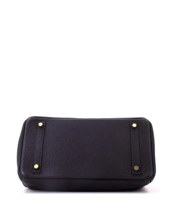 Hermès Birkin 30 Handbag Black Togo With Gold Hardware